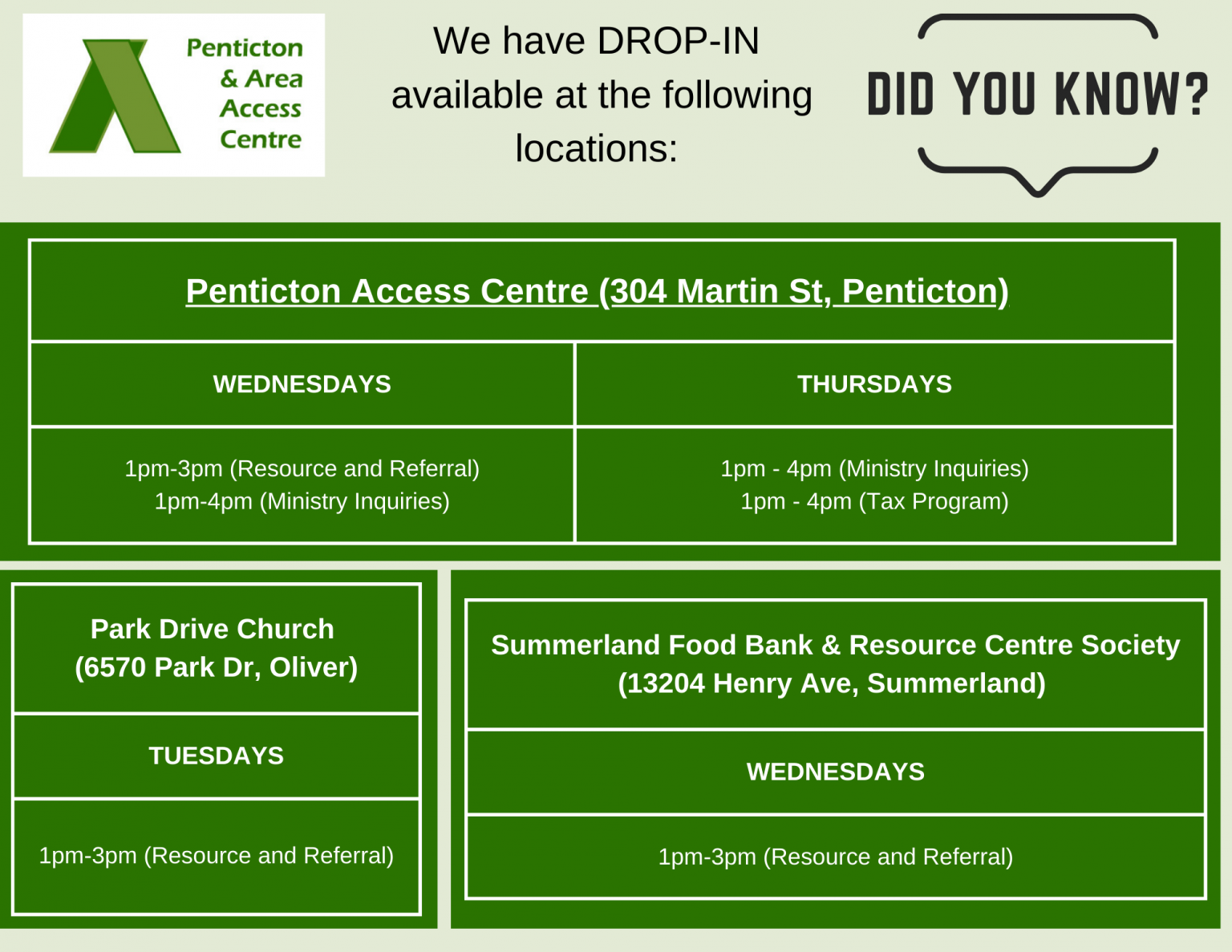 Home - Access Centre Penticton